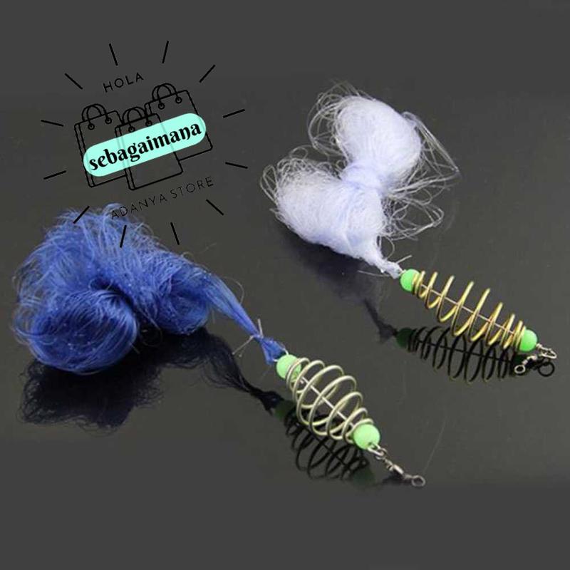 Kactzdz Jaring Pancing Umpan Ikan Fishing Net Trap Cage Tackle - FN3C ...