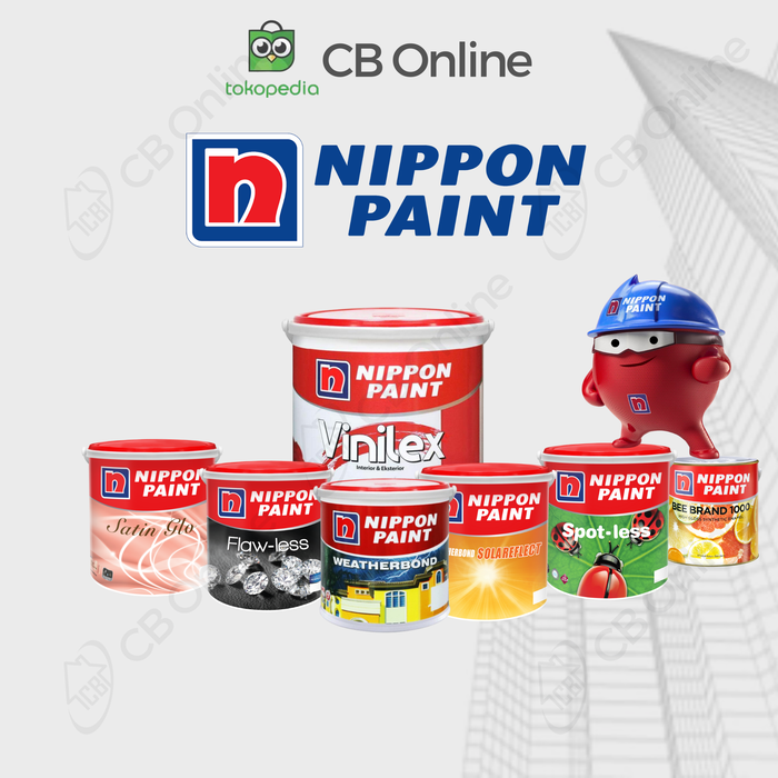Jual CAT TEMBOK NIPPON PAINT GREEN GAUZE NP BGG 1619T - Flawless, 1L ...