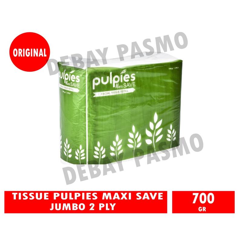 Produk terlaris Tissue Pulpies maxi save 700gr 2ply - tissue jumbo - t ...