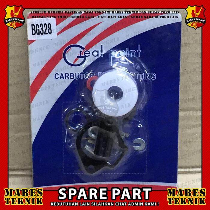 Jual REPAIR KIT CARBURATOR MESIN POTONG RUMPUT BRUSH CUTTER 328 GREAT ...