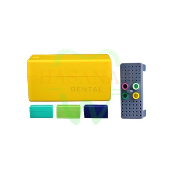 Dental Tempat Bur Endo Colorfull holes 72 - Shop | Tokopedia