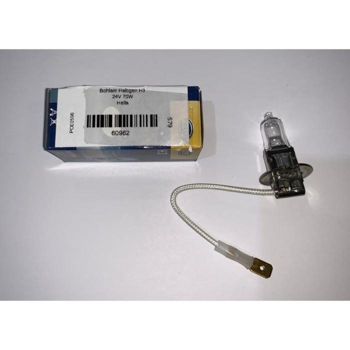 Bohlam Halogen H3 24V 70W Hella -60962 - Shop | Tokopedia