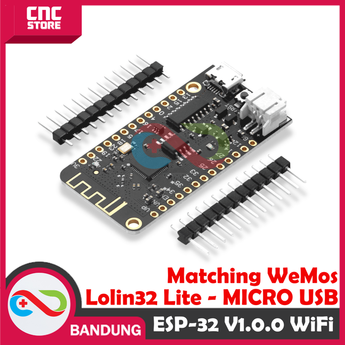 Jual LOLIN32 WEMOS ESP32 V1.0.0 WiFi BLUETOOTH 4MB DEVELOPMENT BOARD ...