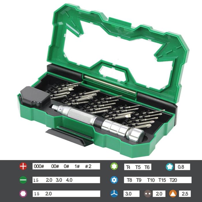 Jual Laoa 25 In 1 Precision Screwdriver Set Magnetic Screwdriver - Kota ...