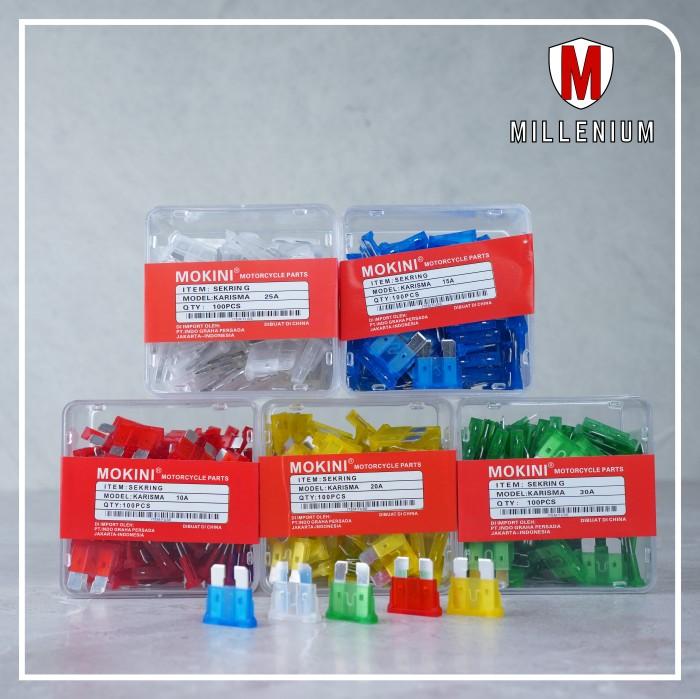 Sikring Fuse Dx Besar 10a 15a 20a 25a 30a Sekring Tusuk / Tancap - Shop ...