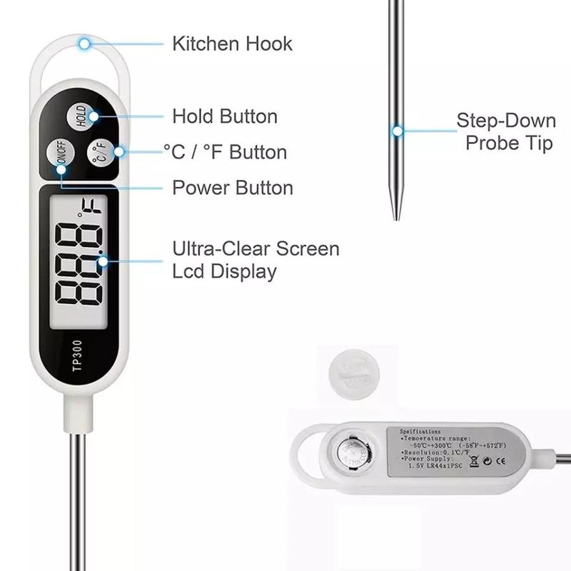 TERMOMETER DIGITAL PENGUKUR SUHU KOPI DAGING MASAKAN KOLAM DLL (J721 ...