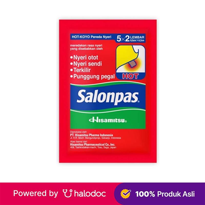 Salonpas Koyo Hot 10 Lembar - Shop | Tokopedia