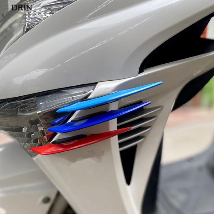 Jual 1Pasang Universal Motor Winglet Aerodinamis Spoiler Dynamic Wing ...