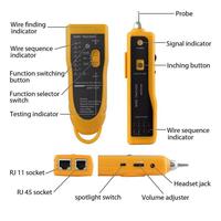 Jual Wire Tracker JW-36 LAN Ethernet Telephone Cable Tester Finder Scan ...