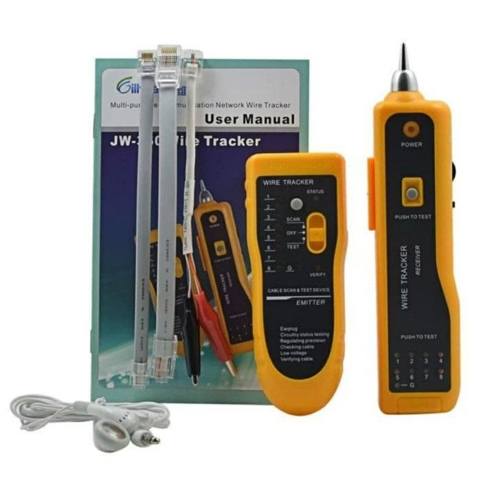 Jual Wire Tracker JW-36 LAN Ethernet Telephone Cable Tester Finder Scan ...