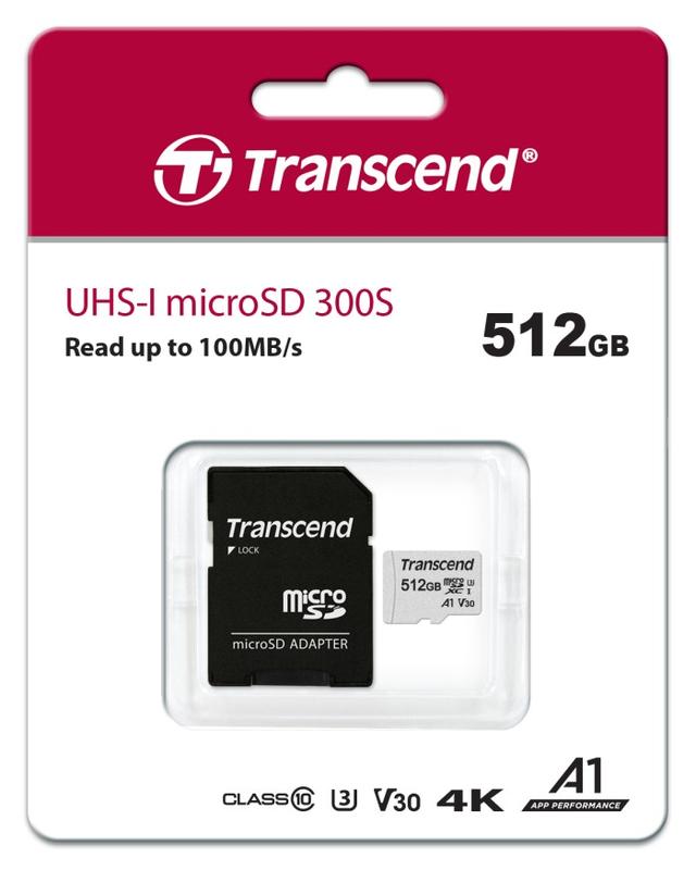 Transcend microSD 300S-A with SD Card Adapter - 256GB - Shop | Tokopedia