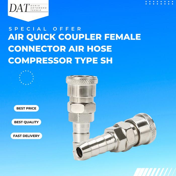 Jual SH 30 Quick Coupler Female Connector Air Hose Compressor 3/8 Inch ...
