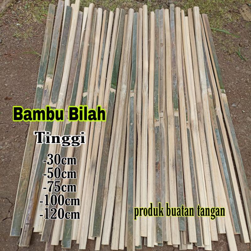 Bambu bilah/Ajir Turus penyangga tanaman/Tiang Tonggak Bambu - Shop ...