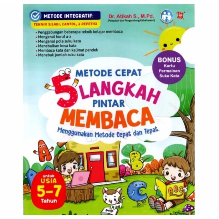 Metode Cepat 5 Langkah Pintar Membaca - Shop | Tokopedia