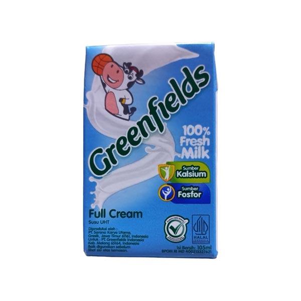 Greenfields UHT Full Cream 125 Ml - Shop | Tokopedia