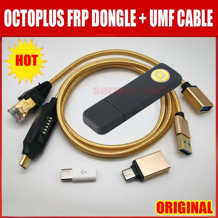 Jual New Original Octopus Frp Tool/Octoplus Frp Dongle +Umf Cable ...