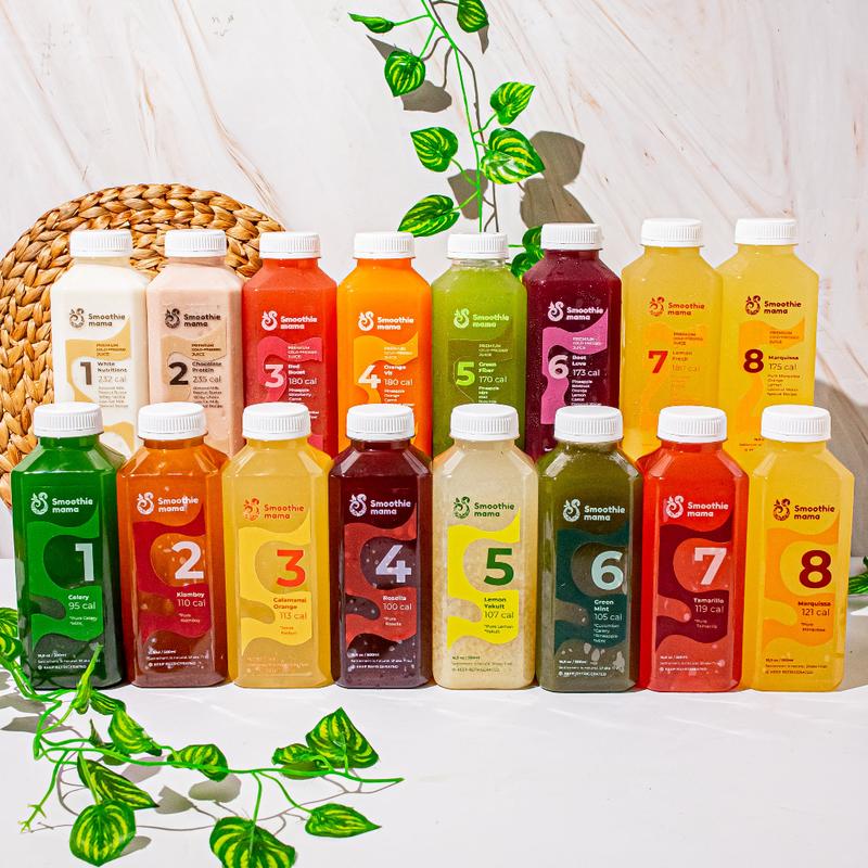 Paket Jus Kesehatan Cleanse Gabungan Juice 2 Hari All Varian Detox ...