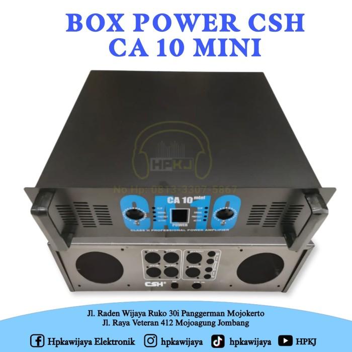Jual BOX POWER AMPLIFIER CSH CA 10 MINI box ampli CSH MINI CA10 - Kota ...