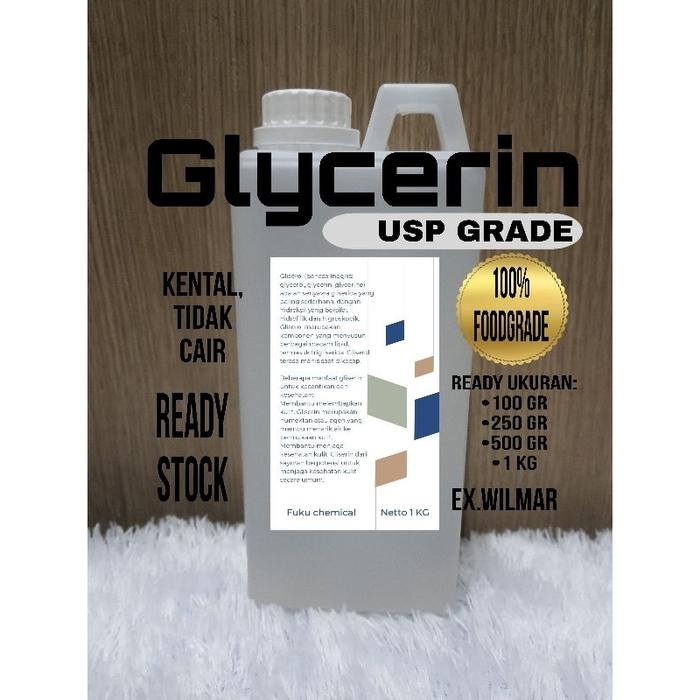 Jual Glycerin vegetable / glyserin / glyserol usp grade ukuran gr ...