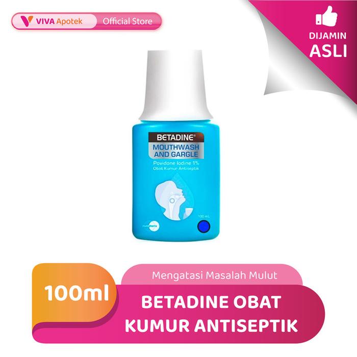 Jual Betadine Obat Kumur Antiseptik Botol 100 ml - Jakarta Utara - VIVA ...