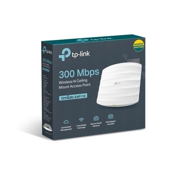 Jual TPLINK TP Link EAP110 Wireless N Ceiling Mount Access Point Indoor ...