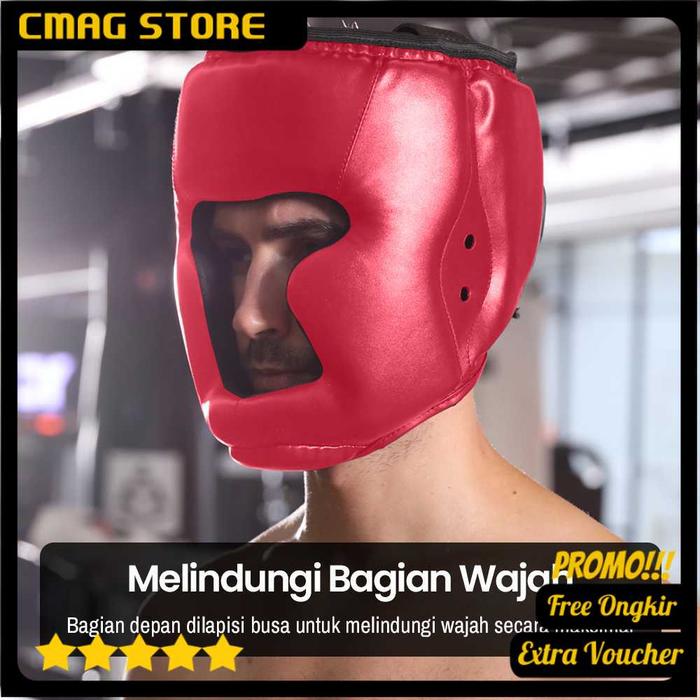 Jual Helm Tinju boxing MMA Pelindung Kepala Adult dewasa karate ...