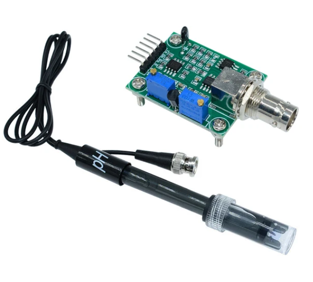 Jual PH Meter Sensor Alat Ukur Asam Basa Air Cairan - PH MODULE+PROBE ...