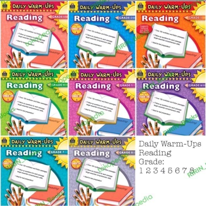 buku Daily Warm-Ups Reading Grade 1 2 3 4 5 6 7 8 - grade 1 - Shop ...
