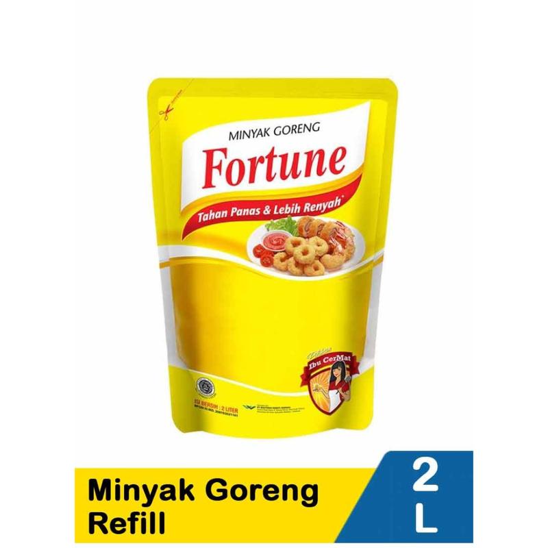 Fortune 2 Liter Minyak Goreng Refill - 2 Lt - Shop | Tokopedia