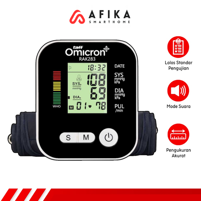 Promo Alat Tensi Darah Digital Tensimeter Alat Ukur Monitor Tekanan ...