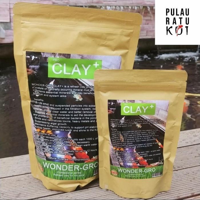 Clay wondergro penjernih kolam dan mineral koi pro clay+ probiotik ...