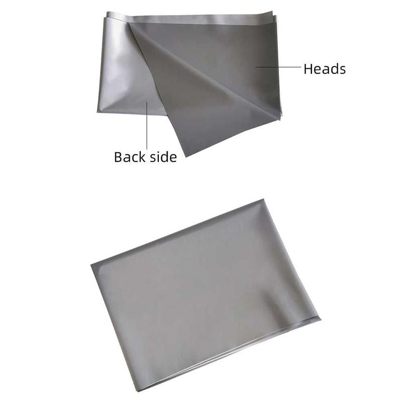 Kain Layar Proyektor 60 84 72 100 133 Inch Anti Light Cahaya Ambient ...