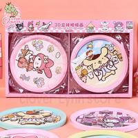 Jual CUTE CHARACTERS DIY POP UP 3D WITH FRAME my melody kuromi cinamo ...