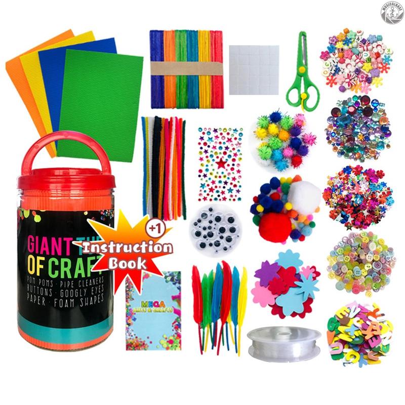 Diskon Handmade DIY Perlengkapan Seni Dan Kerajinan Kit 500potongan ...
