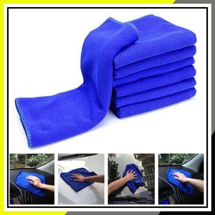 Kain lap microfiber serbaguna 30 x 30cm microfiber cloth Mobil Mtr-NS ...