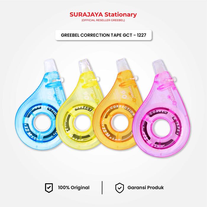 Jual Correction Tape GCT-1227 Pastel Lucu / Greebel Tip-ex Kertas Roll ...
