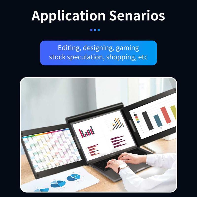 Monitor Dual Screen Extender Layar Laptop Macbook Tambahan 13.3 - Shop ...