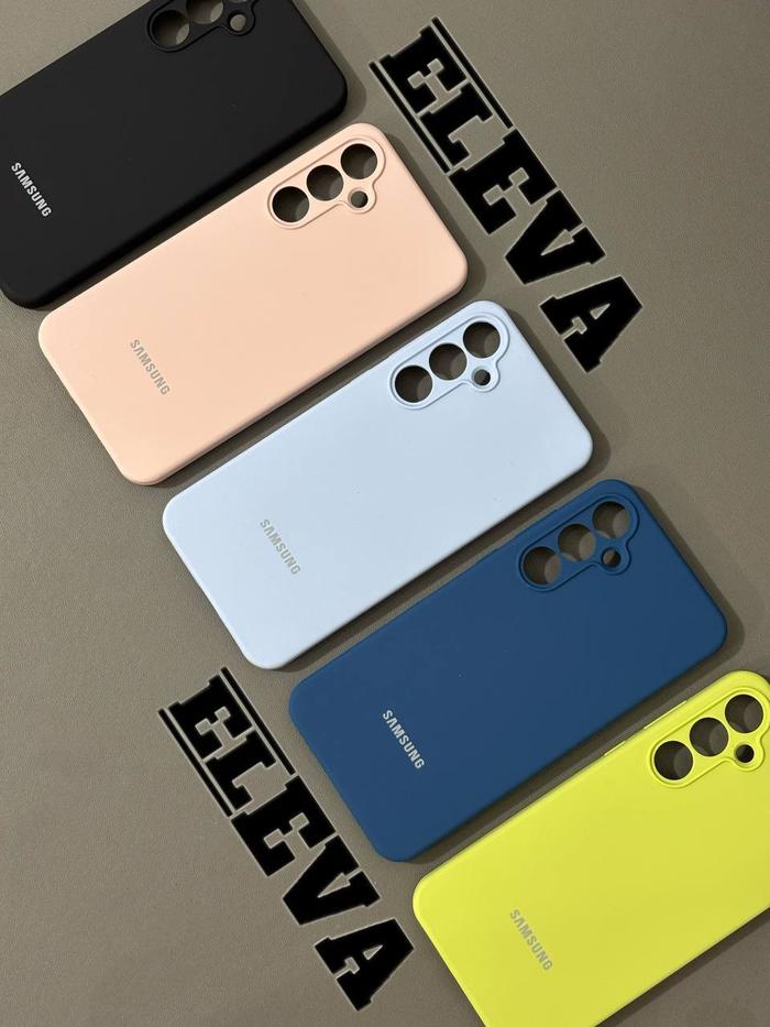 Jual 15 Silicone case for samsung A55 A56 A36 A35 A34 A15 A16 - Hitam ...