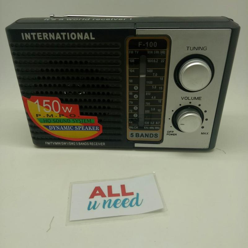 Radio F-100 Portable National / Radio Classic F100 / Radio Jadul - Shop ...