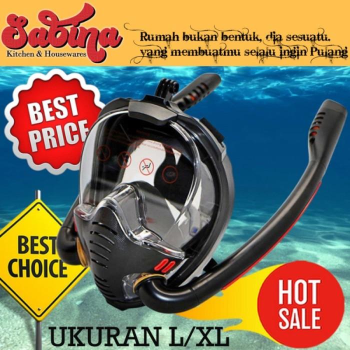 Kacamata Masker Diving Mask Selam Snorkeling Under Water Ful - Shop ...