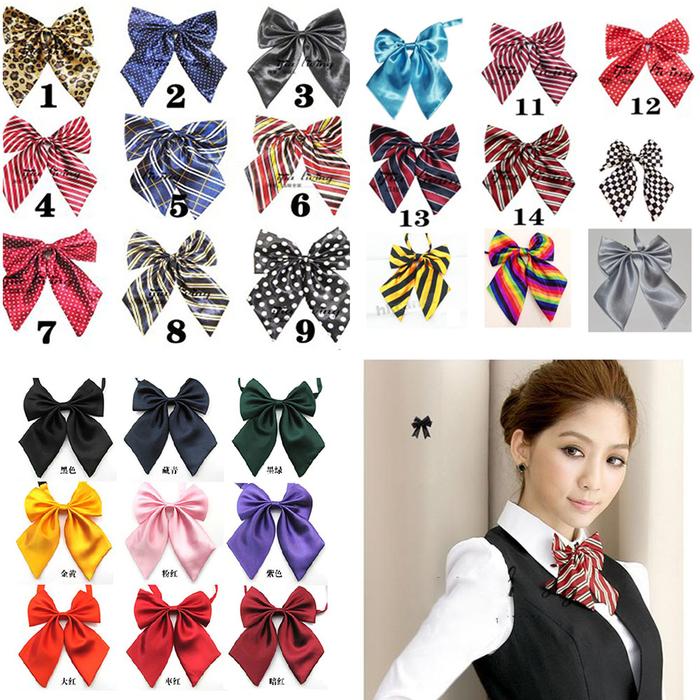 Jual Bow Tie bow ties Butterfly Cravat solid tie knots Fashion Office ...