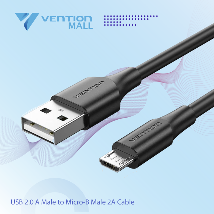 Jual Vention Kabel Charger Data Micro USB Pendek Android Fast Quick ...