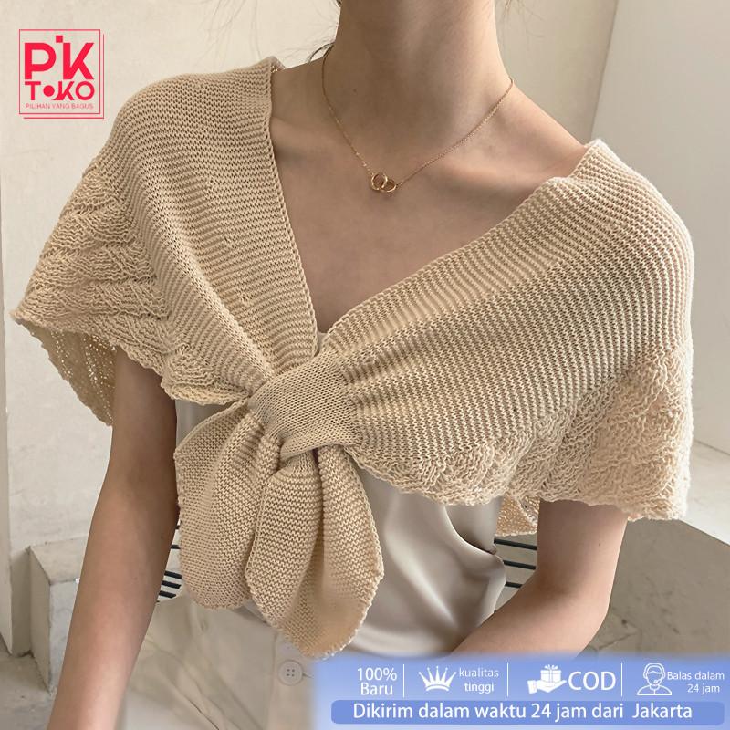 Syal Selendang Rajut Wanita Korean Premium Aksesoris Baju Syal - Shop ...