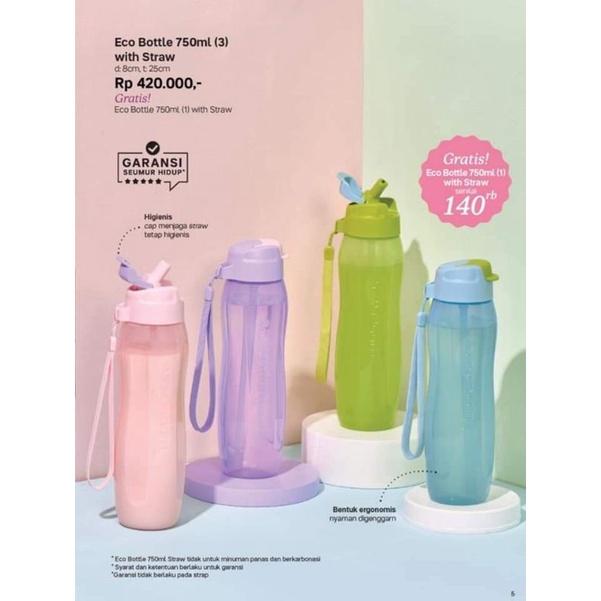 ECO BOTTLE STRAW 750 ML promo ecer - Shop | Tokopedia