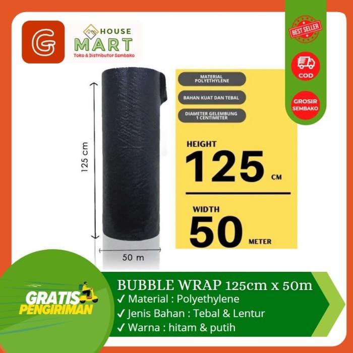 Jual Bubble Wrap PREMIUM QUALITY 125cm x 50m - Bubble wrap Hitam ...