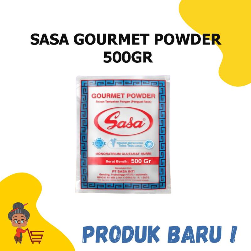 SASA GOURMET POWDER BUMBU PENYEDAP RASA 500GR / SASA GOURMET POWDER ...