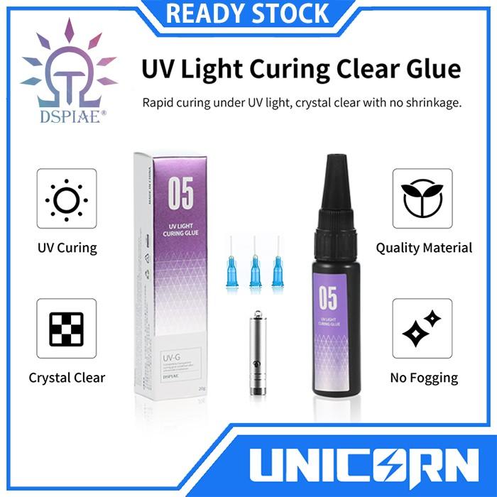 Jual DSPIAE UV Light Curing Clear Glue / Lem Transparan Ultra Violet ...