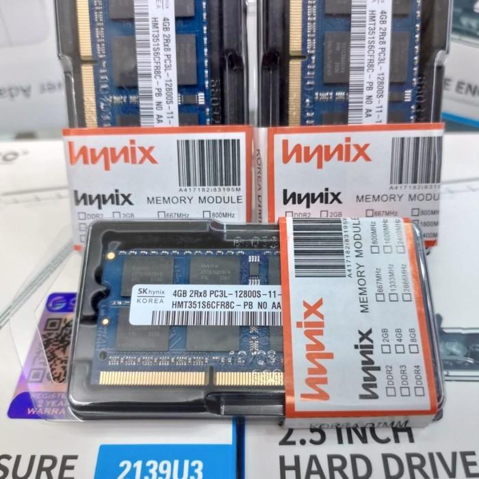 MEMORY RAM SODIM LAPTOP DDR3 4GB PC3L 12800 HYNIX -AJNB - Shop | Tokopedia