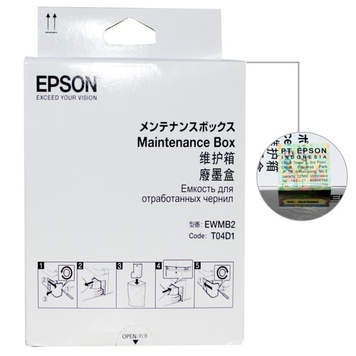 Jual Epson Maintenance Box T04D1 L1110 L3110 L3150 L4150 L4160 L6160 ...