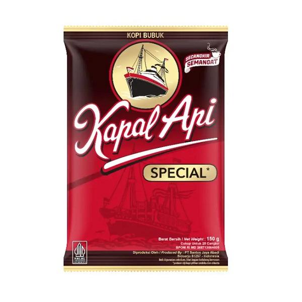 KOPI KAPAL API COFFEE SPECIAL BUBUK 150 GR - Hypermart - Shop | Tokopedia